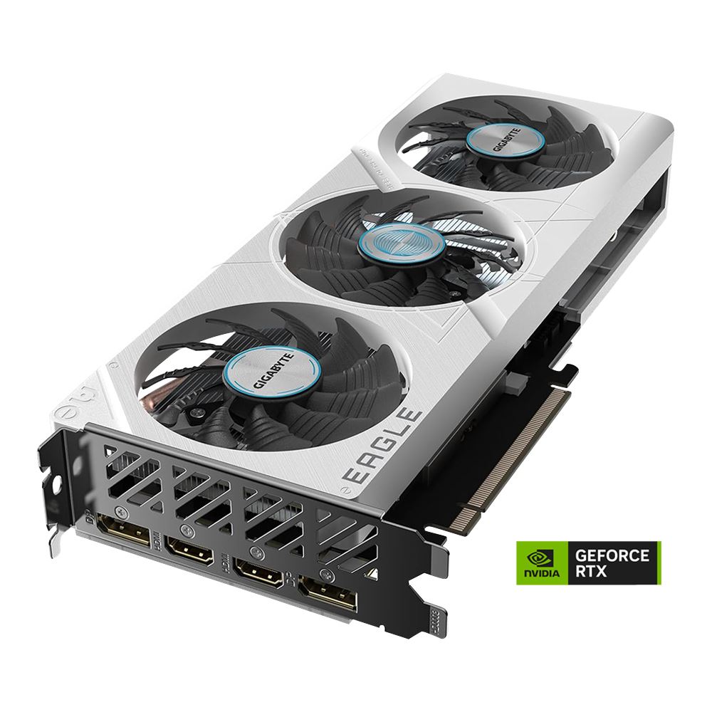 Gigabyte NVIDIA GeForce RTX 4060 Eagle ICE Overclocked Triple Fan 8GB ...