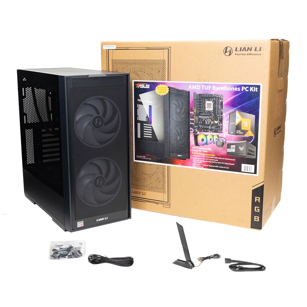ASUS TUF Barebone Kit; AMD Ryzen 7 7800X3D 4.2GHz Processor; ASUS B650 ...