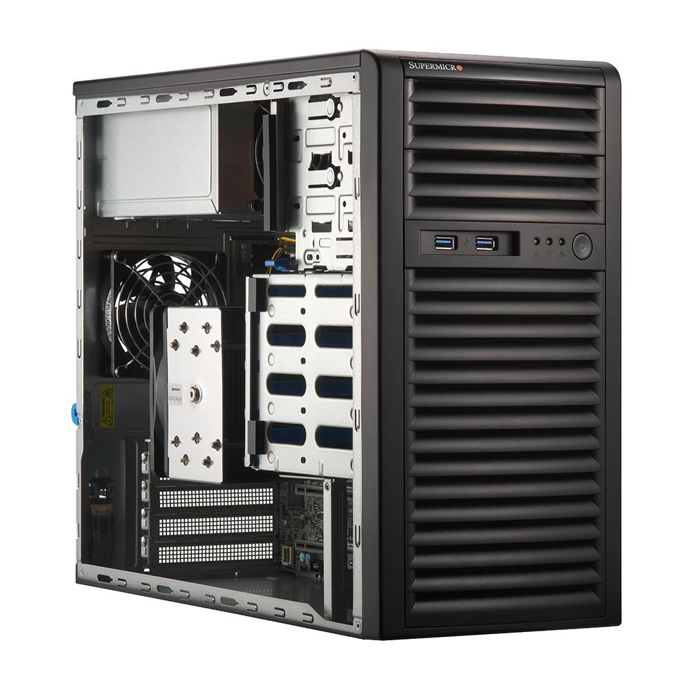 Supermicro AI PC AS-C531i-11172U Mid-Tower Workstation; AMD Ryzen 7 PRO ...