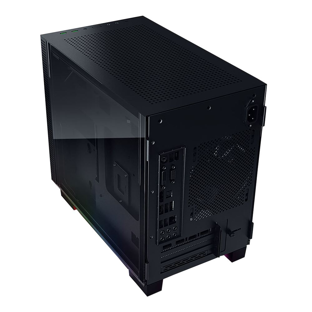 Razer Tomahawk Tempered Glass Mini-ITX Mini Tower Computer Case - Black ...