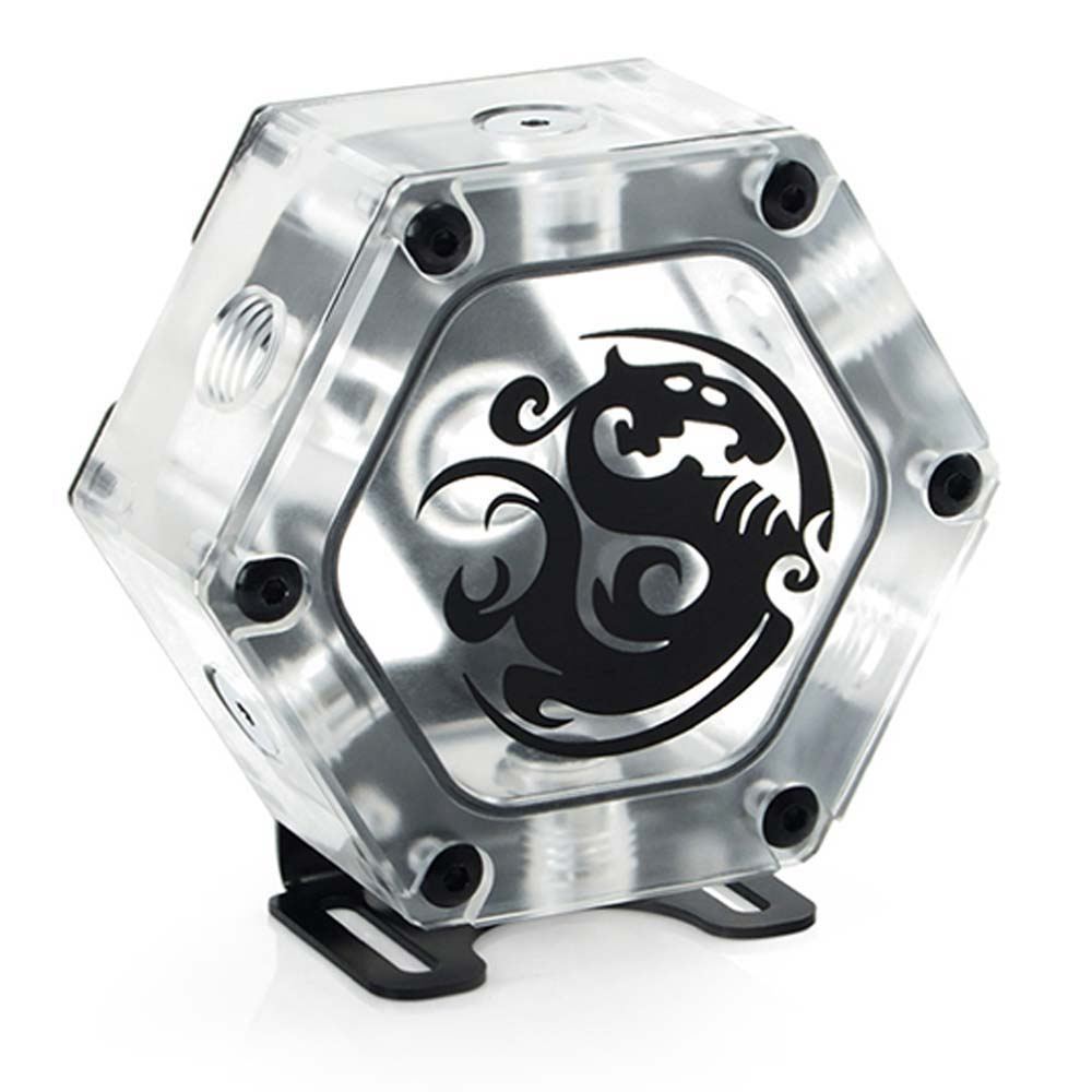 Bitspower Bitspower Water Tank Hexagon 34 w/ Bracket - Micro Center