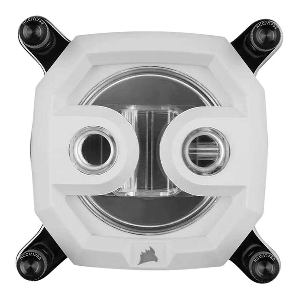 Corsair Hydro X Series XC7 RGB PRO CPU Water Block - White - Micro Center