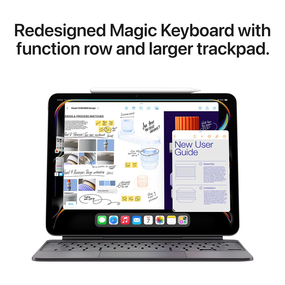 Apple iPad Pro 13" MVX33LL/A (Mid 2024) - Silver; 13" Ultra Retina XDR ...