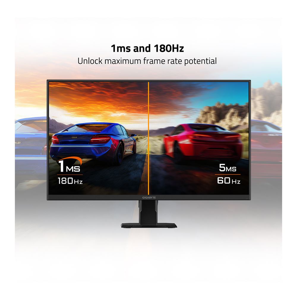 Gigabyte GS27Q Advanced 27" 2K WQHD (2560 x 1440) 180Hz Gaming Monitor ...