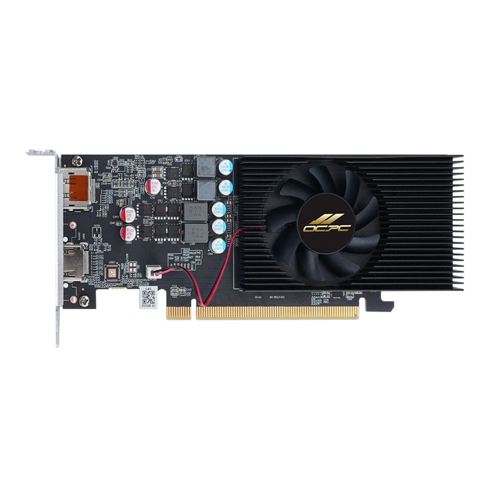 Visiontek AMD Radeon RX 550 LP Single Fan 4GB GDDR5 PCIe 3.0 Graphics ...