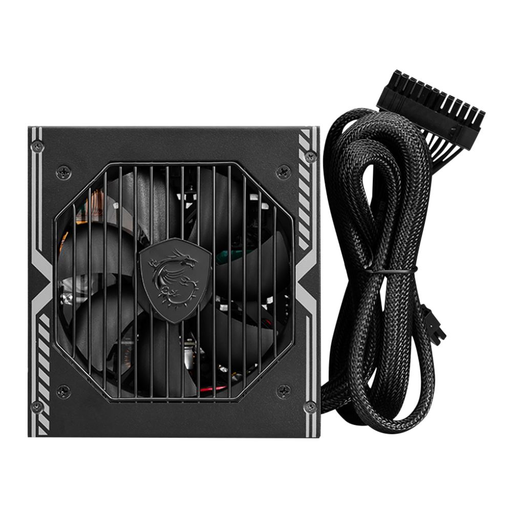 MSI MAG A750BE 750 Watt 80 Plus Bronze ATX Semi-Modular Power Supply ...