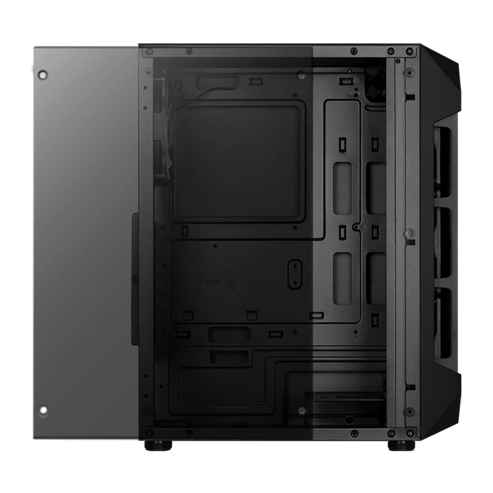 Gamdias GC1 Tempered Glass ATX Mid-Tower Computer Case - Black - Micro ...