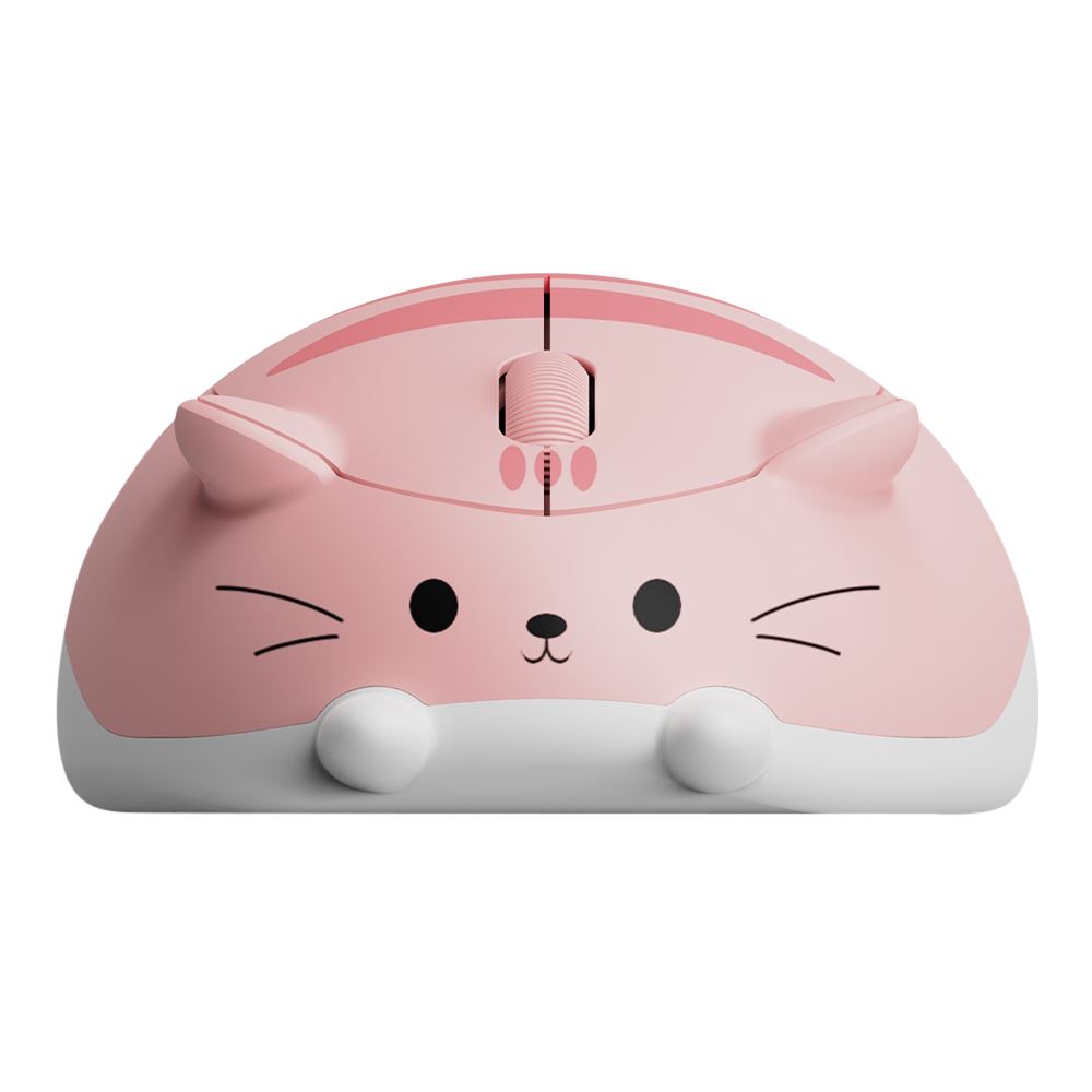 Akko Akko Cat Theme Wireless Gaming Mouse (Pink Angie) - Micro Center