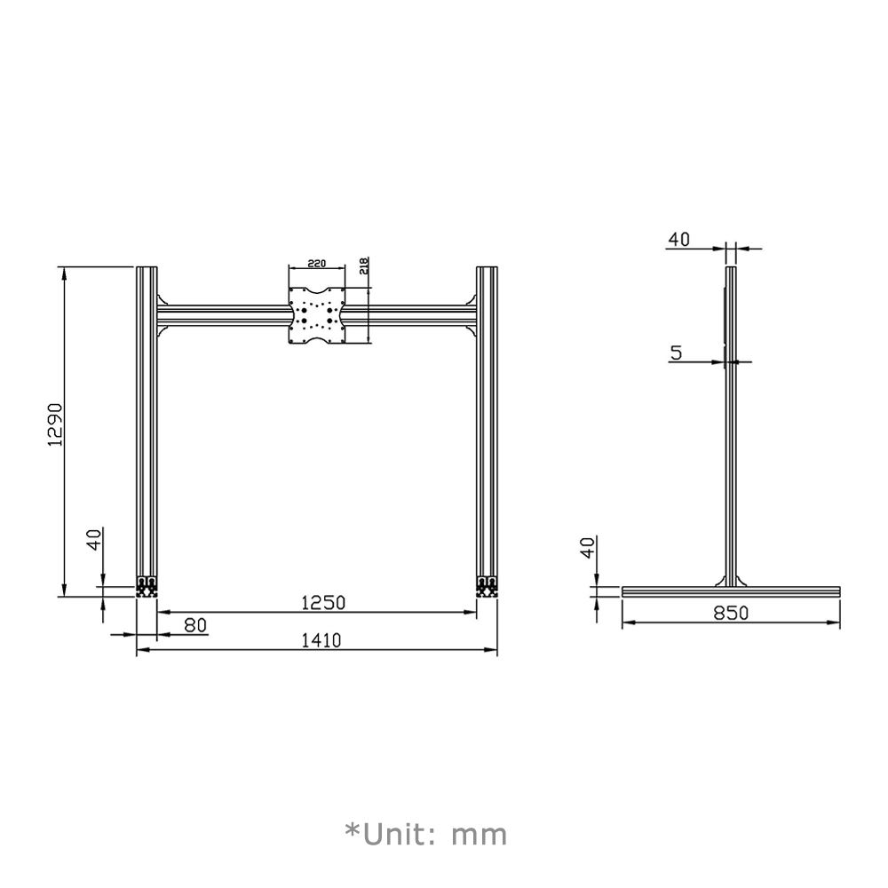 TK Racing Monitor and Computer Stand - Tony Kanaan Edition - Micro Center