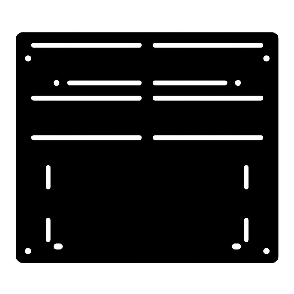 Sim Lab Pedal Slider Base Plate; Universal, Seat slider and Heel Plate ...