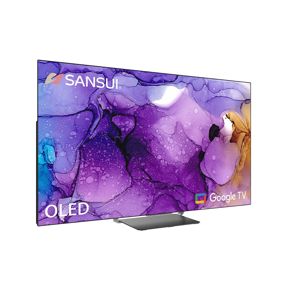 Sansui S55VOUG 55" Class (54.6" Diag.) 4K Ultra HD Smart OLED TV ...