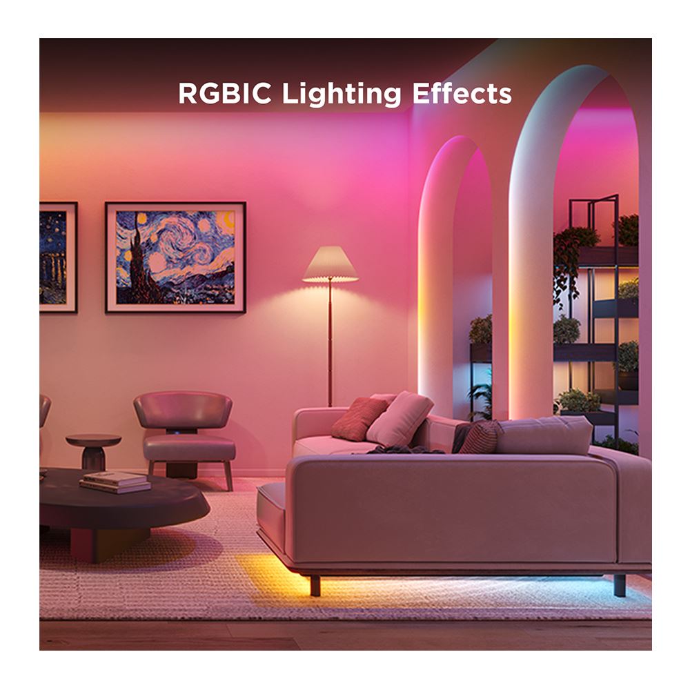 Govee RGBIC Pro LED Strip Lights - 49.2 feet - Micro Center