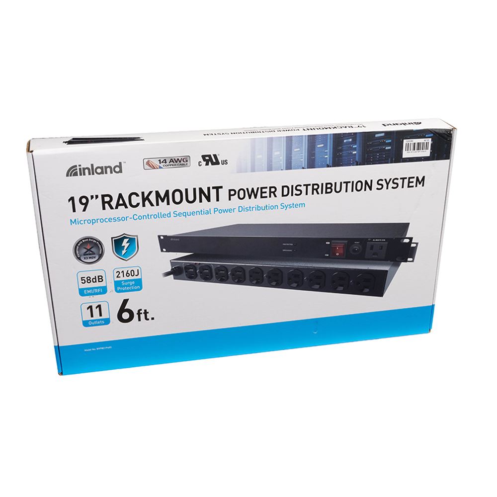 Inland 19" Rackmount Power Distribution Unit - Micro Center