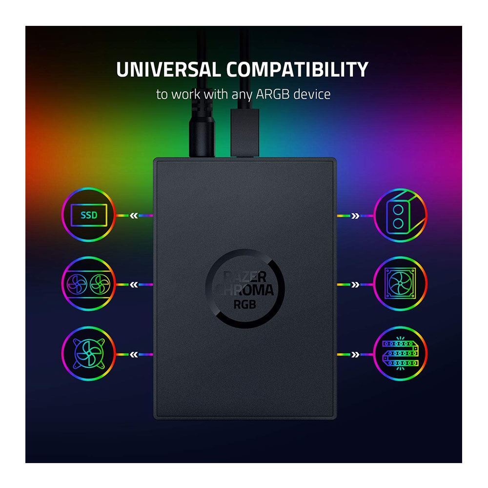 Razer Chroma Addressable RGB Controller - Micro Center