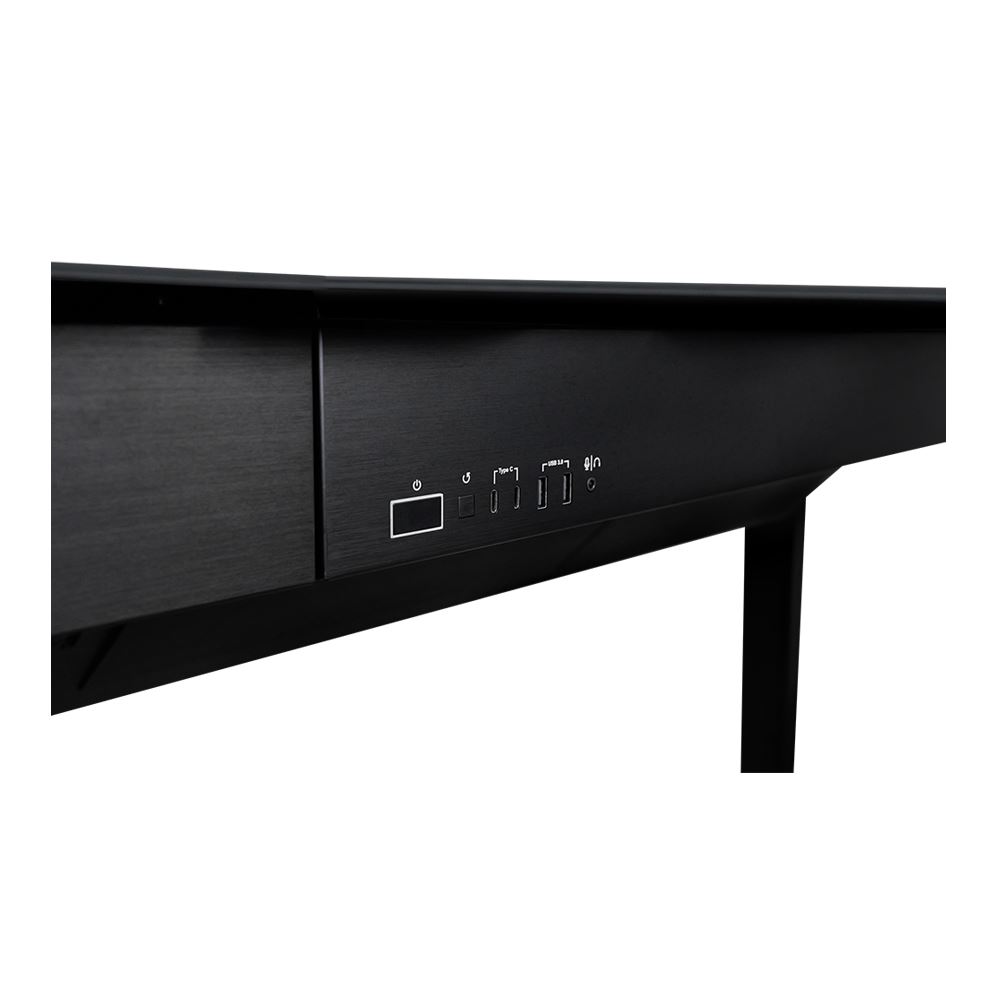 Lian Li DK-07X Dual Chamber eATX Tempered Glass Computer Desk Case ...