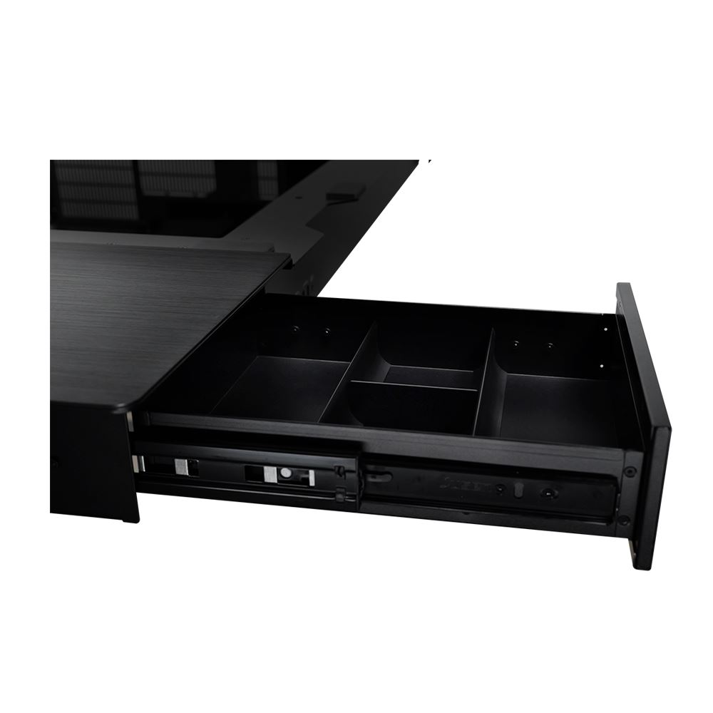 Lian Li DK-07X Dual Chamber eATX Tempered Glass Computer Desk Case ...