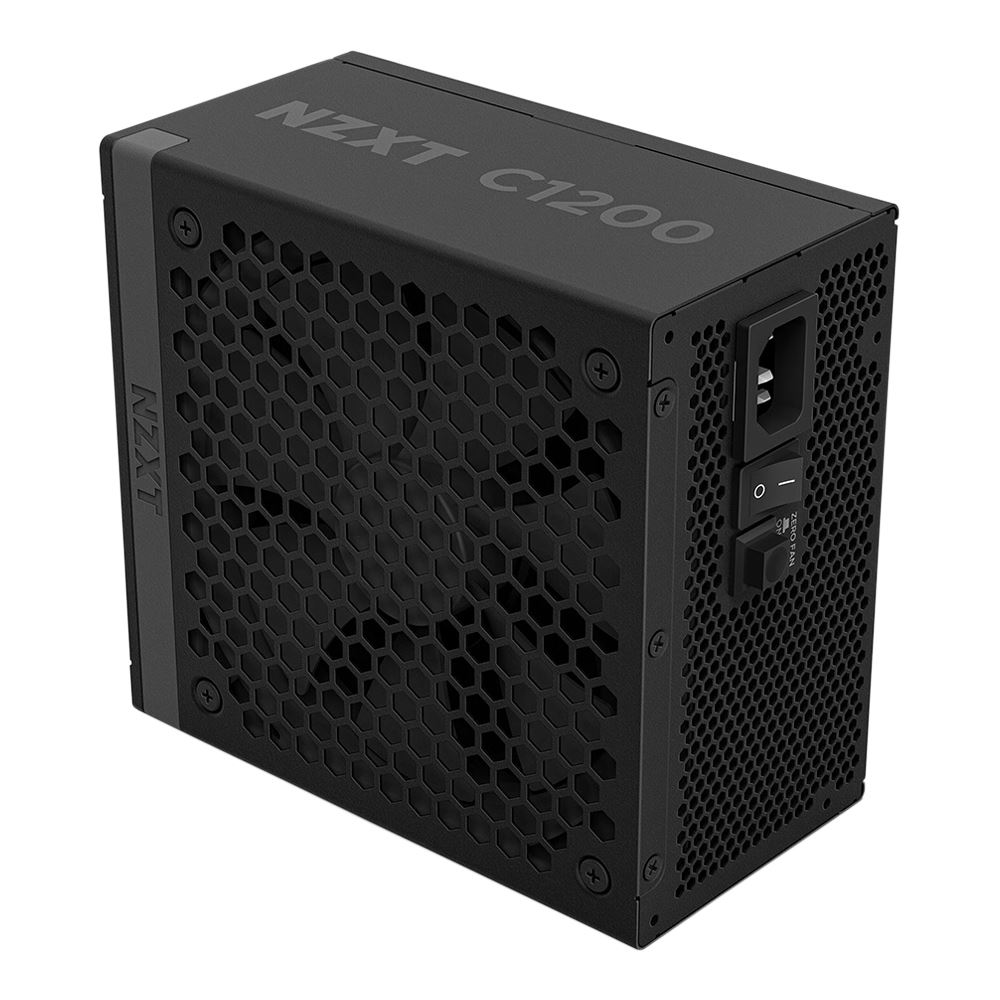 NZXT C1200 1200 Watt 80 Plus Gold ATX Fully Modular Power Supply - ATX ...