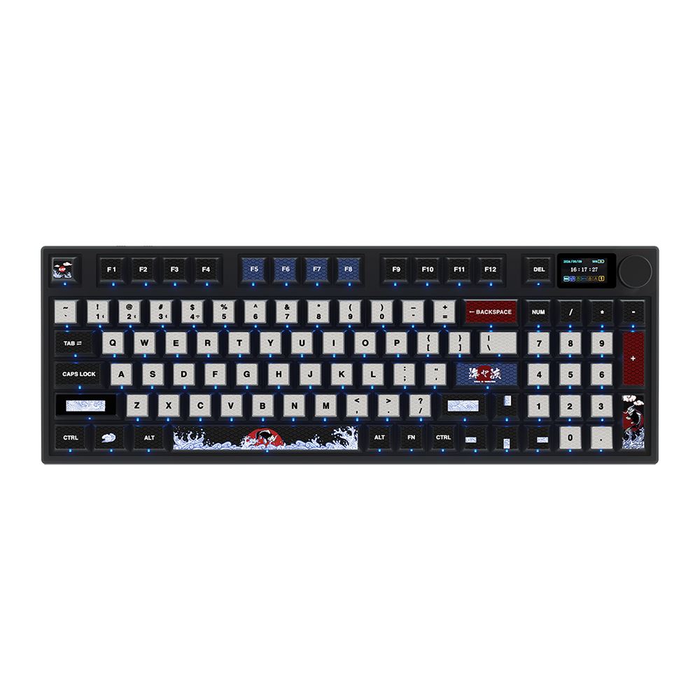 Inland MK PRO V3 RGB Wireless Mechanical Keyboard - Ocean; Huano Brown ...