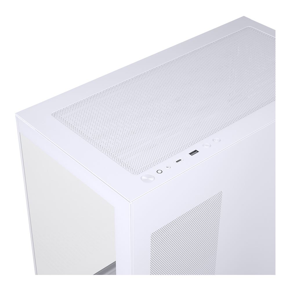 Phanteks XT View Tempered Glass ATX Mid-Tower Computer Case - White ...