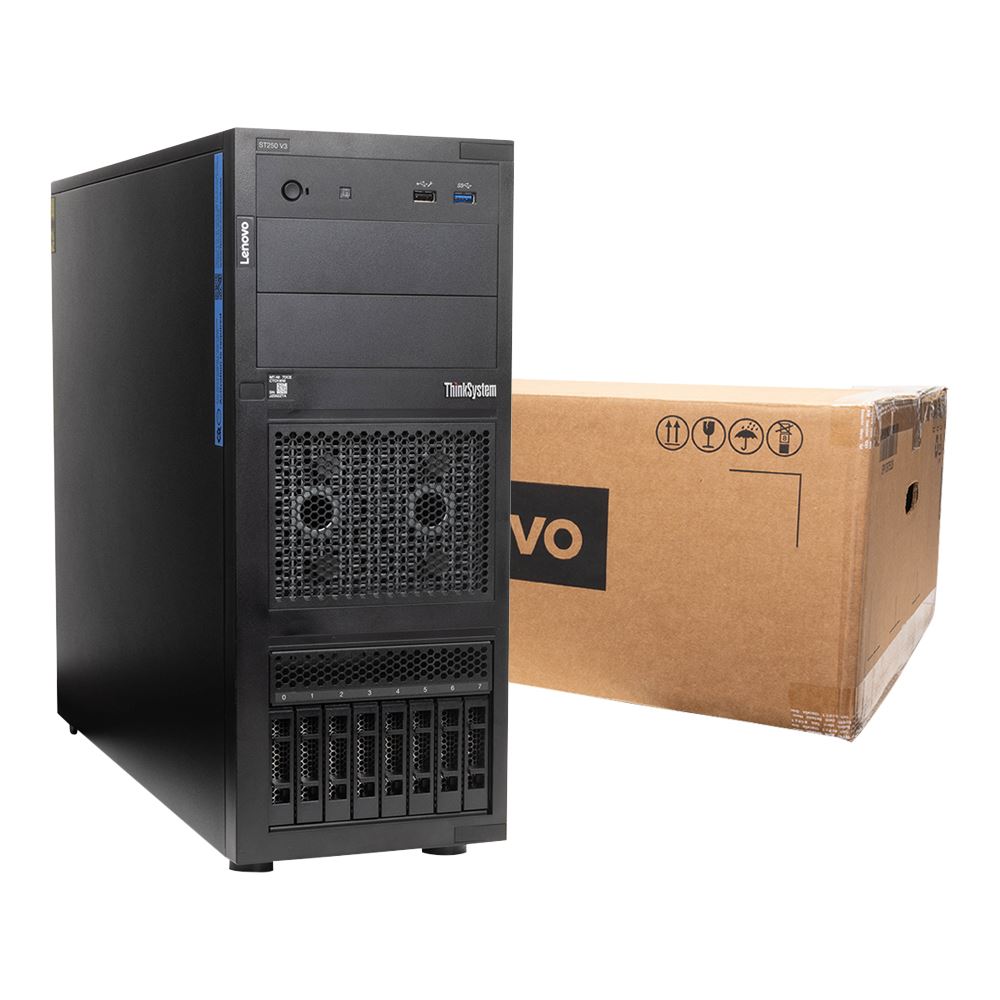 Lenovo ThinkSystem ST250 V3 Server; Intel Xeon E-2456 3.3GHz Processor ...