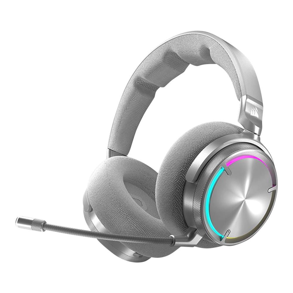 Corsair VIRTUOSO MAX Wireless Gaming Headset, Silver - Micro Center