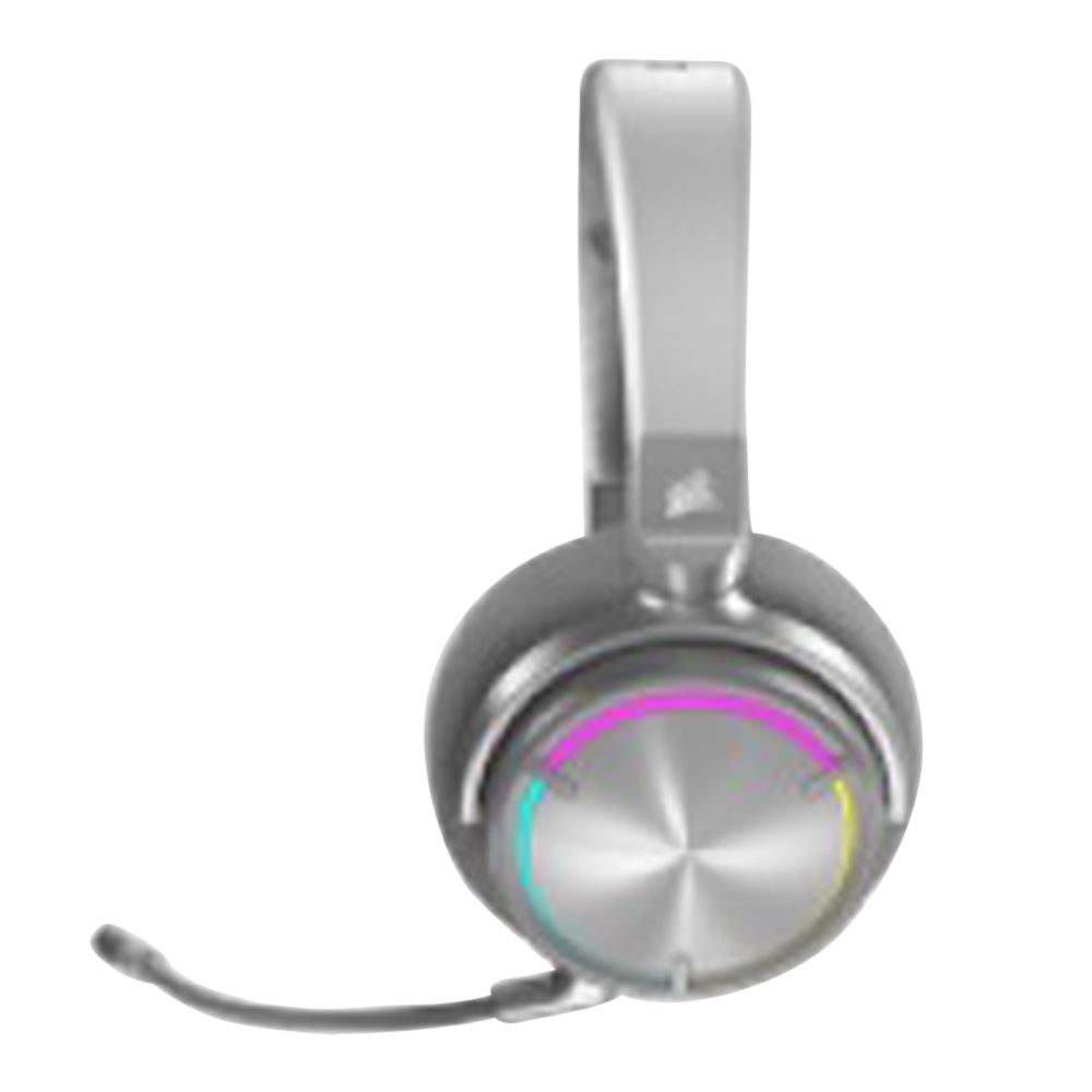 Corsair VIRTUOSO MAX Wireless Gaming Headset, Silver - Micro Center