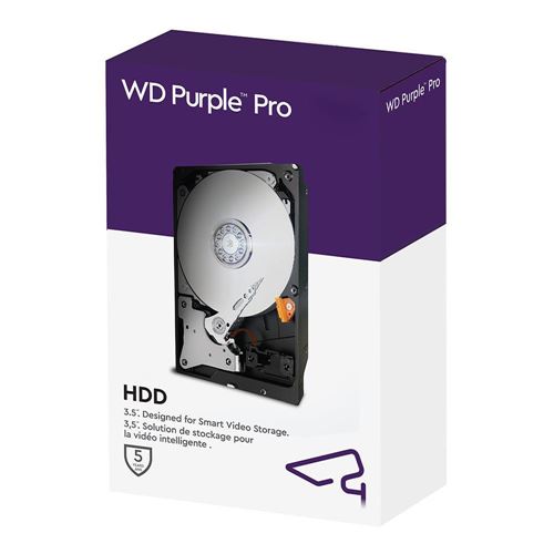 WD Purple Pro 12TB 7200 RPM SATA III 6Gb/s 3.5" Internal Surveillance ...