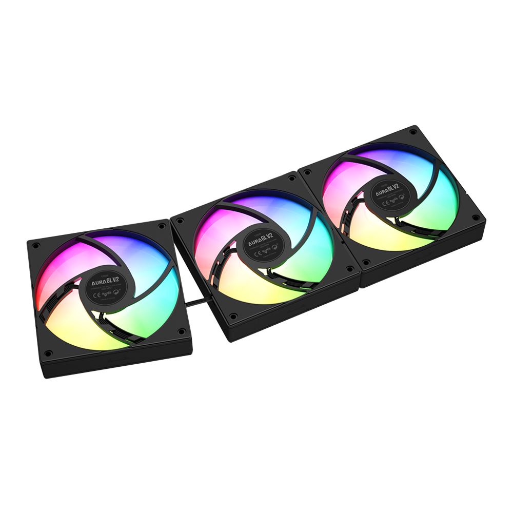 Gamdias AURA GL360 V2 360mm All in One Liquid CPU Cooling Kit - Black ...