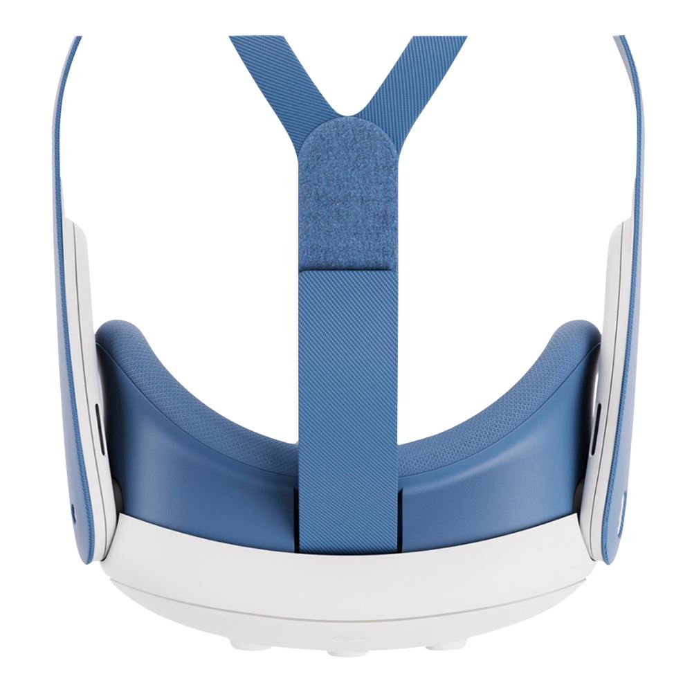 Meta Quest 3 Facial Interface & Head Strap - Elemental Blue - Micro Center