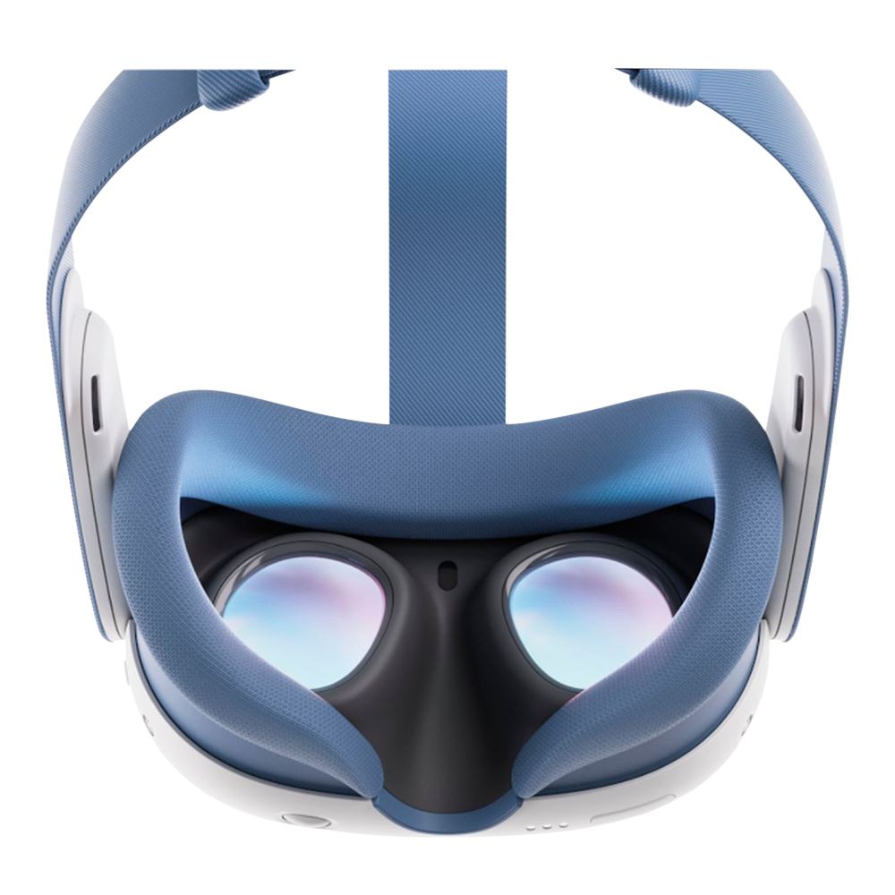 Meta Quest 3 Facial Interface & Head Strap - Elemental Blue - Micro Center
