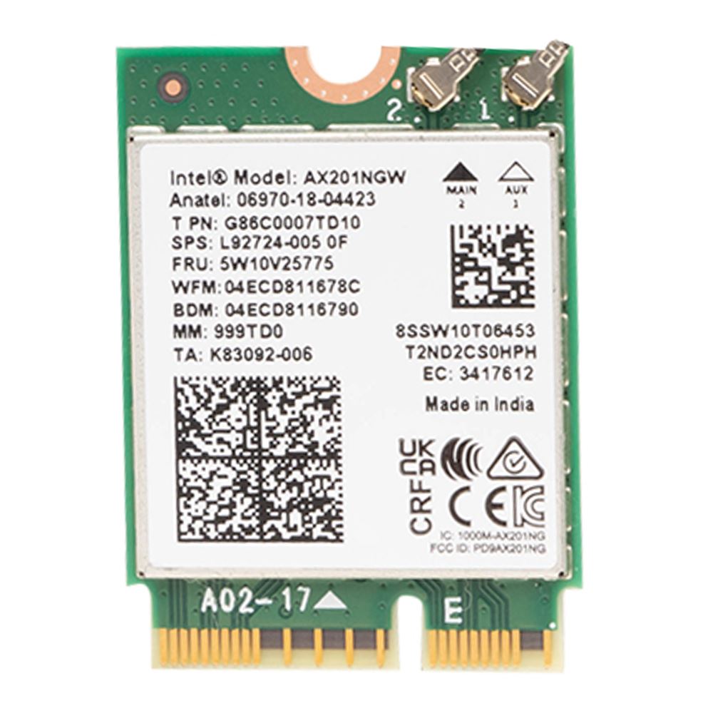 ASUS M.2 CNVI WIFI 6 AX2.4Gbps Internal Card - INTEL AX201 - Micro Center