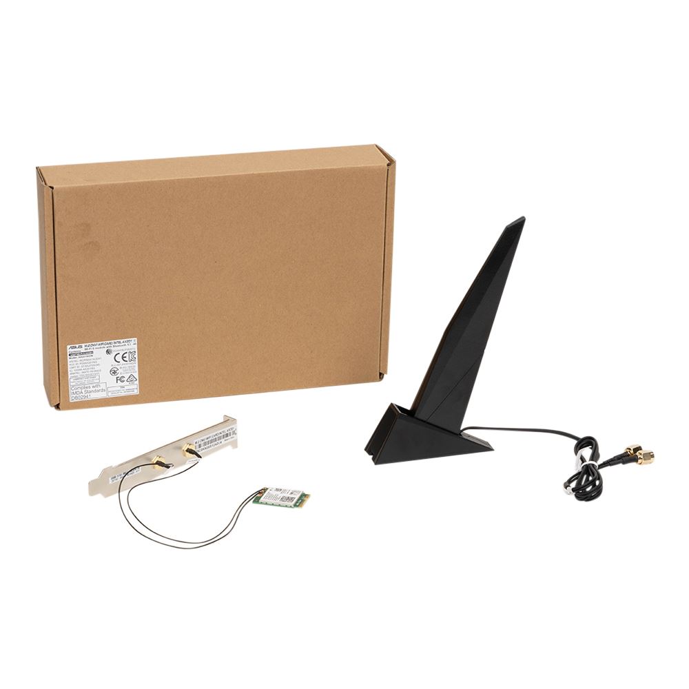 ASUS M.2 CNVI WIFI 6 AX2.4Gbps Internal Card - INTEL AX201 - Micro Center