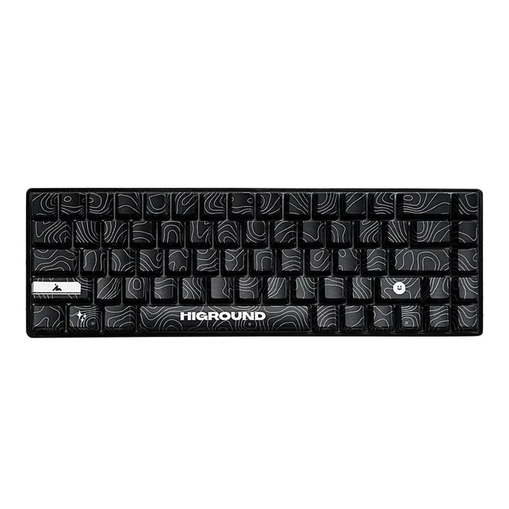 Higround - Basecamp 65% Wired Mechanical RGB Gaming Keyboard - Black ...
