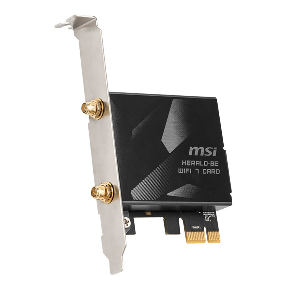 MSI Herald-BE WI-FI 7 MAX WiFI Adapter - Micro Center