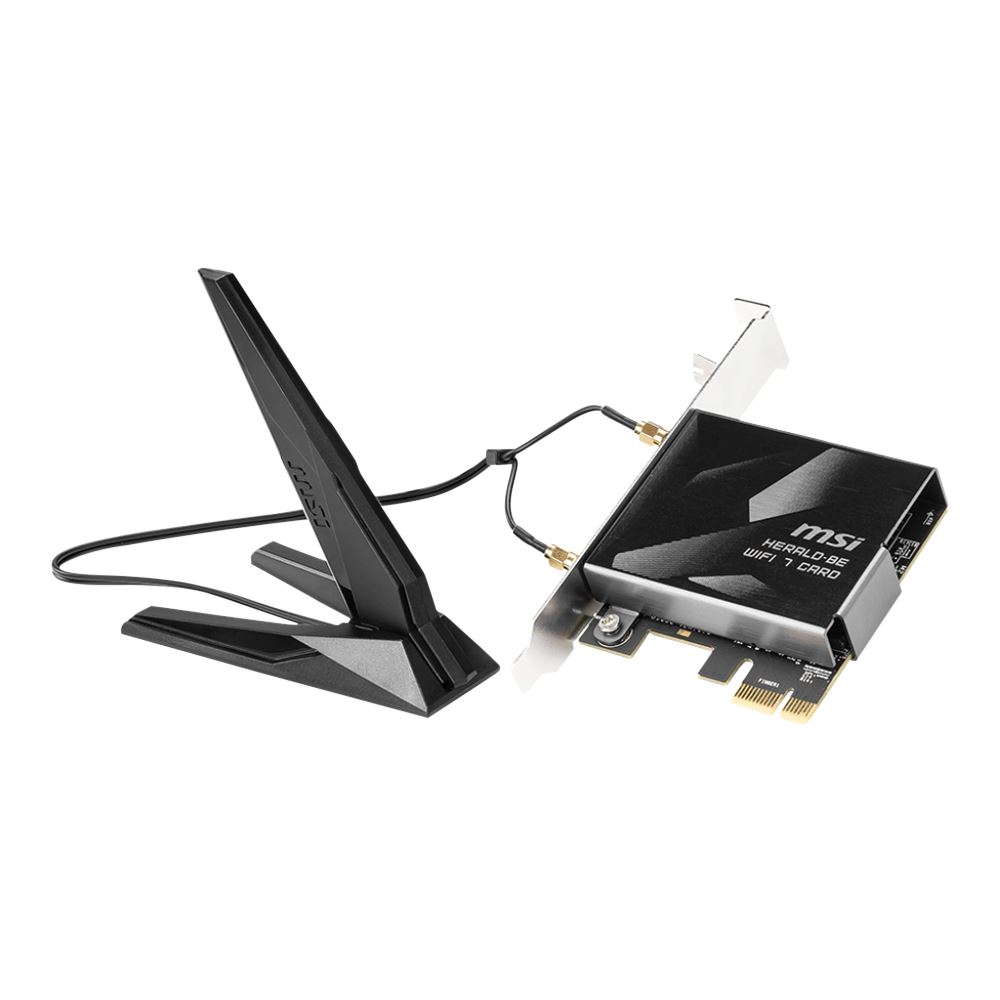 MSI Herald-BE WI-FI 7 MAX WiFI Adapter - Micro Center