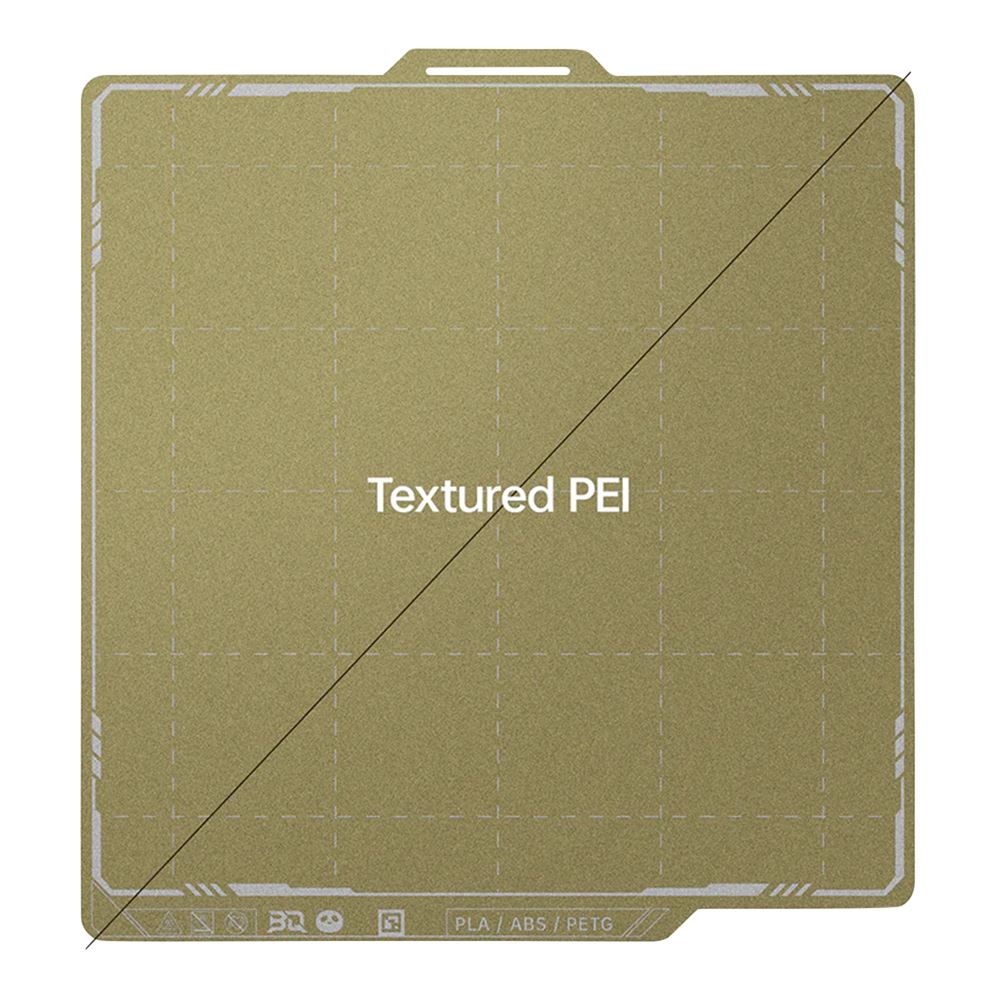 BIGTREETECH Panda Build Plate Dual-side Textured PEI Grid; for Bambu ...