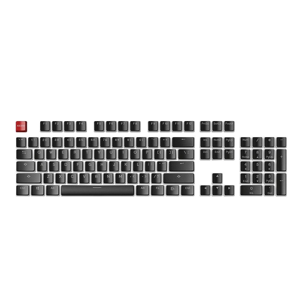 Glorious Glorious Aura Mechanical Keycaps - White - Micro Center