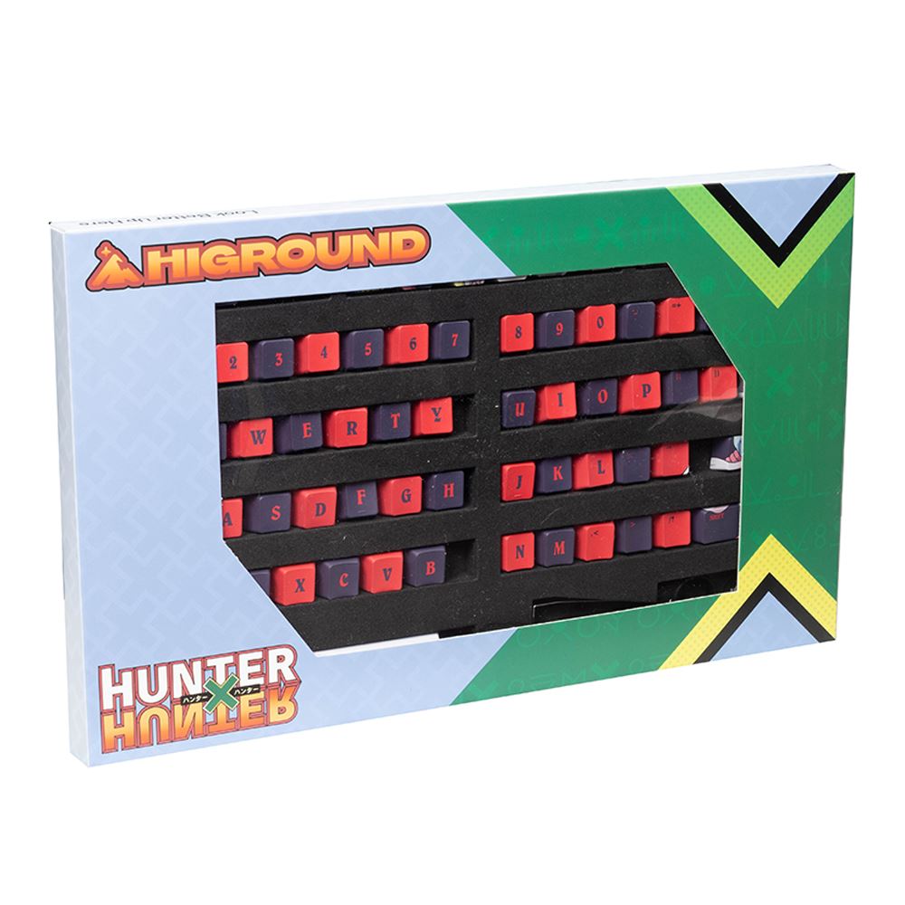 HIGROUND Hunter x Hunter Hisoka Keycaps - 68 Pack - Micro Center