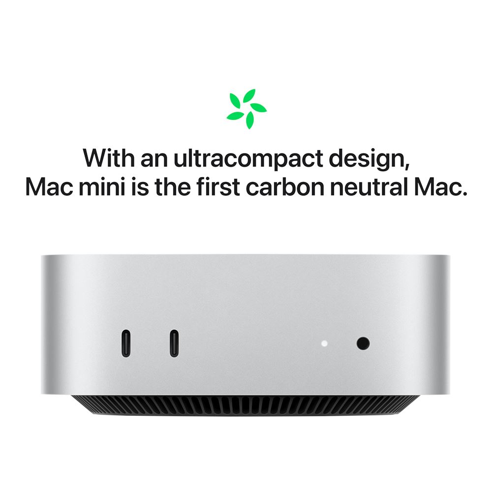 Apple Mac mini MCX44LL/A (Late 2024) Desktop Computer; Apple M4 Pro 12 ...