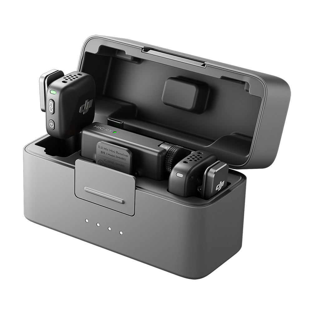 DJI Mic Mini 2-Person Compact Wireless Microphone System - Micro Center