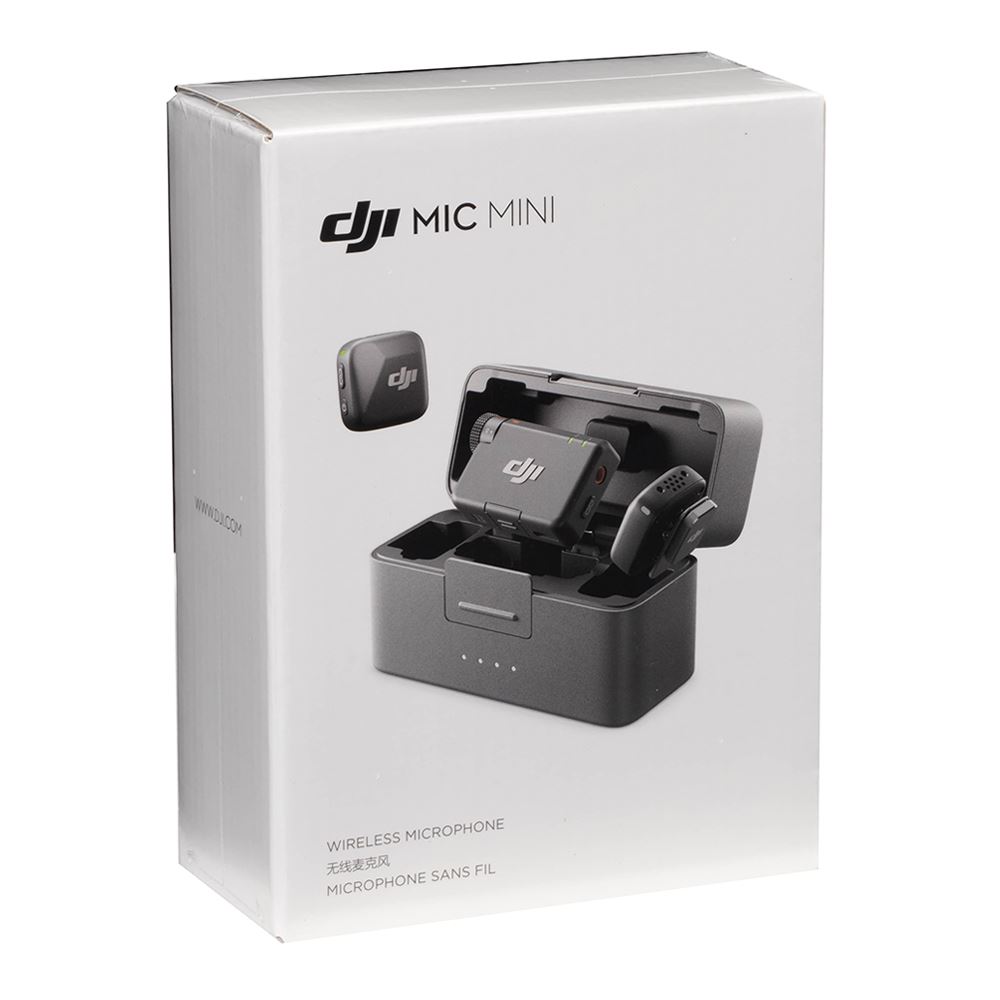 DJI Mic Mini 2-Person Compact Wireless Microphone System - Micro Center