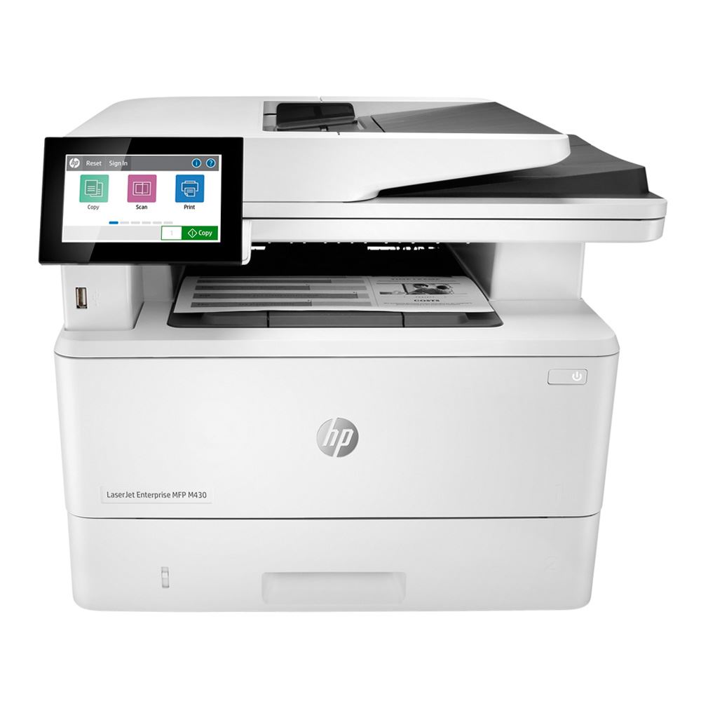 HP LaserJet Enterprise MFP M430f Monochrome Laser Printer Print/Scan ...