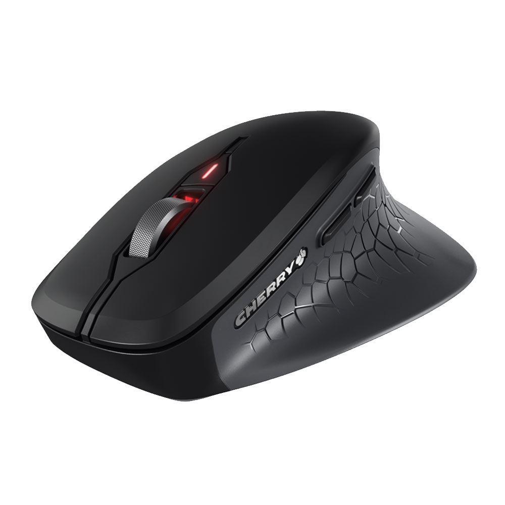 Cherry Stream Mouse Comfort Ergonomic Wireless Mouse - Black - Micro Center