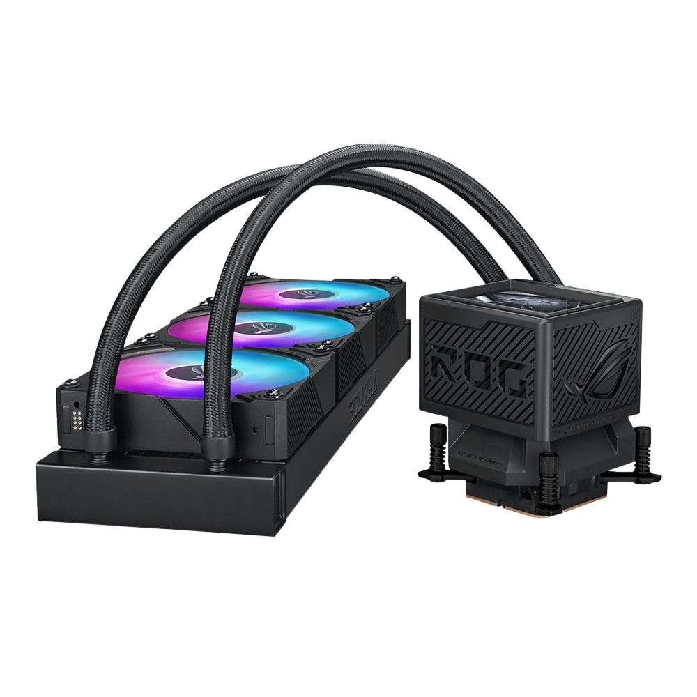 ASUS ROG RYUJIN III ARGB Extreme 360mm All in One Liquid CPU Cooling ...