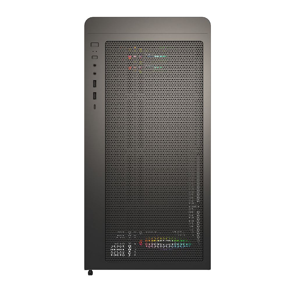 Montech XR Wood ATX Mid-Tower Computer Case - Black - Micro Center