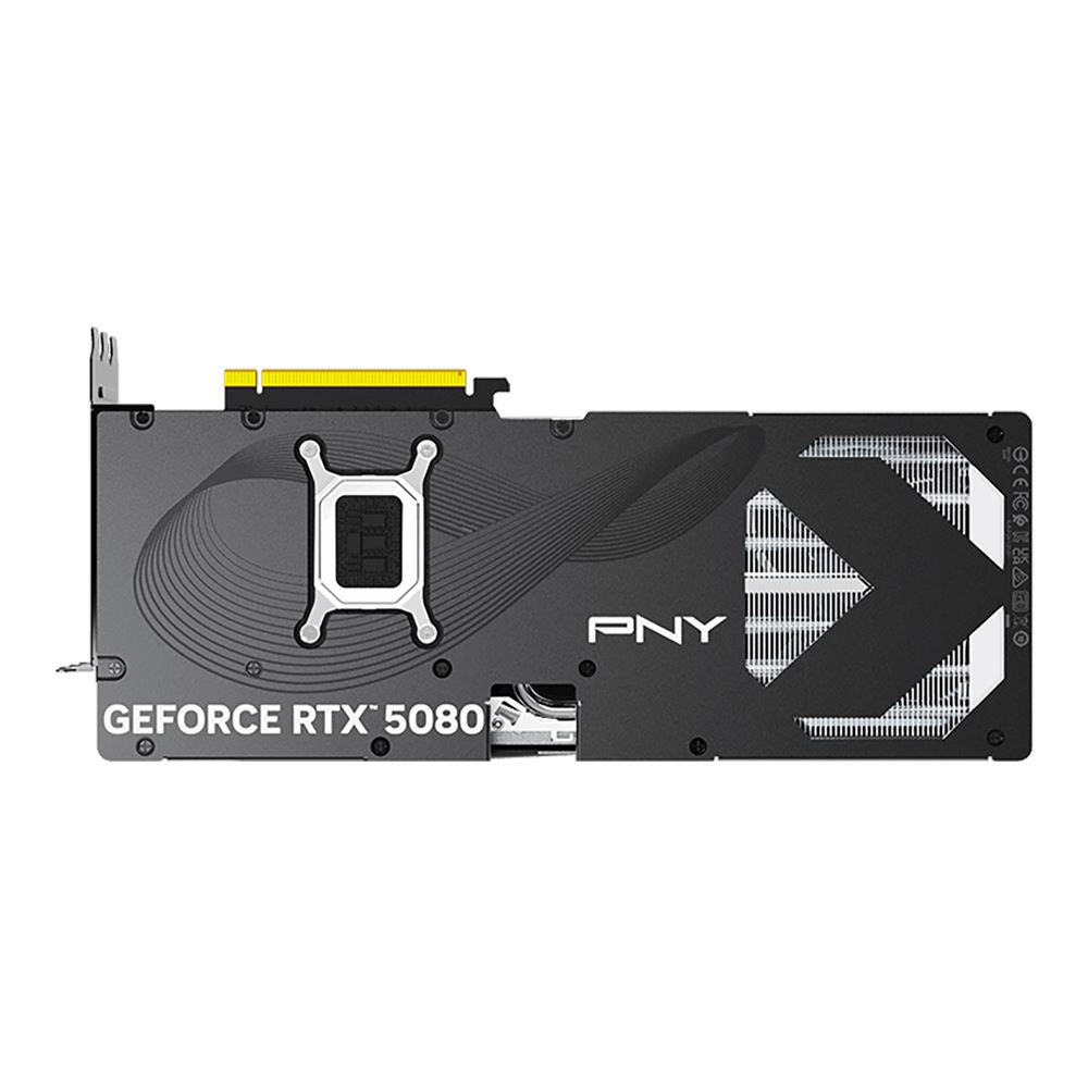 PNY NVIDIA GeForce RTX 5080 Overclocked Triple Fan 16GB GDDR7 PCIe 5.0 ...
