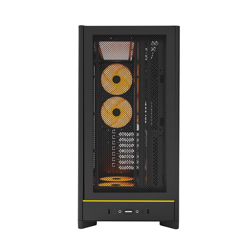 Montech HS01 PRO Tempered Glass ATX Mid-Tower Computer Case - Black ...