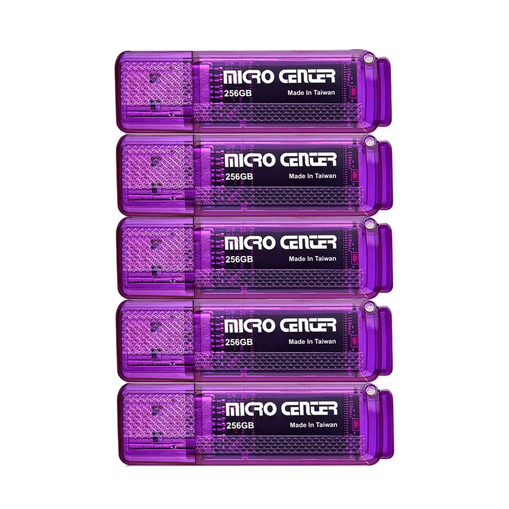 Micro Center 256GB USB 3.1 5PK - Micro Center