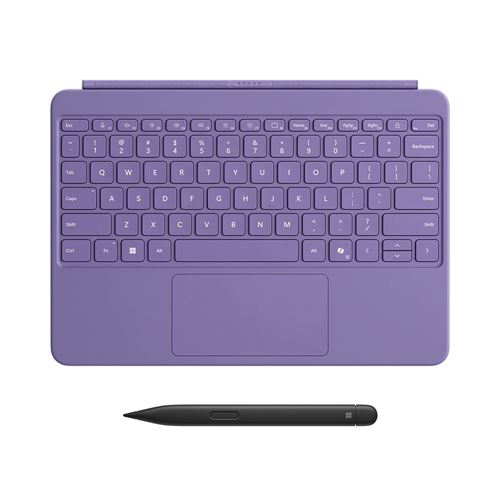 Microsoft 12" Surface Pro Keyboard Cover with Slim Pen 2 - Violet ...
