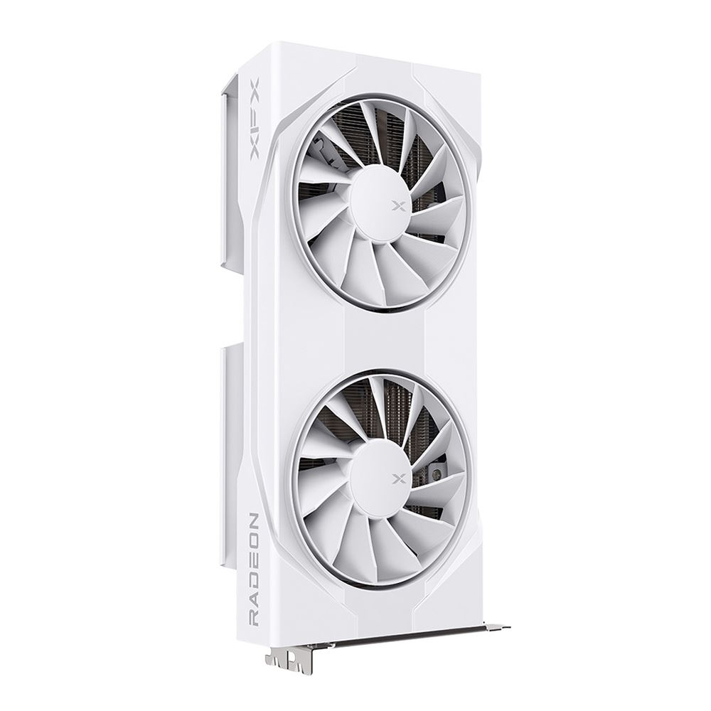 XFX AMD Radeon RX 9060 XT Swift White Overclocked Dual Fan 8GB GDDR6 ...